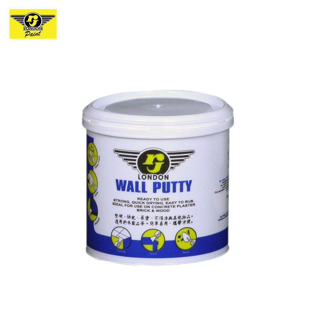 Jual RJ Wall Putty 1 Kg Acrylic Emulsion Premium / Dempul Tembok ...