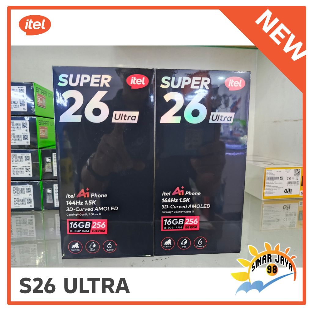 Jual ITEL S26 ULTRA 8+8/256GB - GARANSI RESMI ITEL INDONESIA | Shopee ...