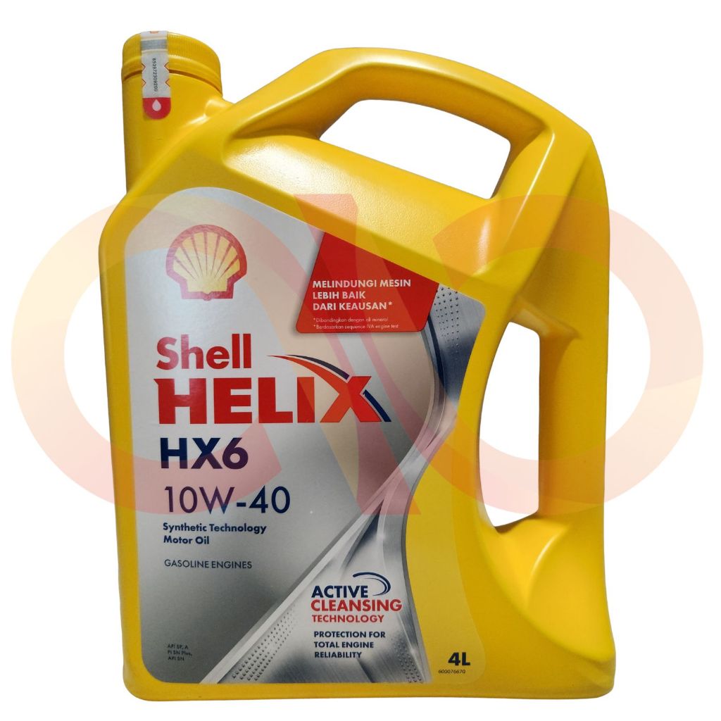 Jual Shell| Oli Mobil Helix HX6 10W-40 4 Ltr | Shopee Indonesia