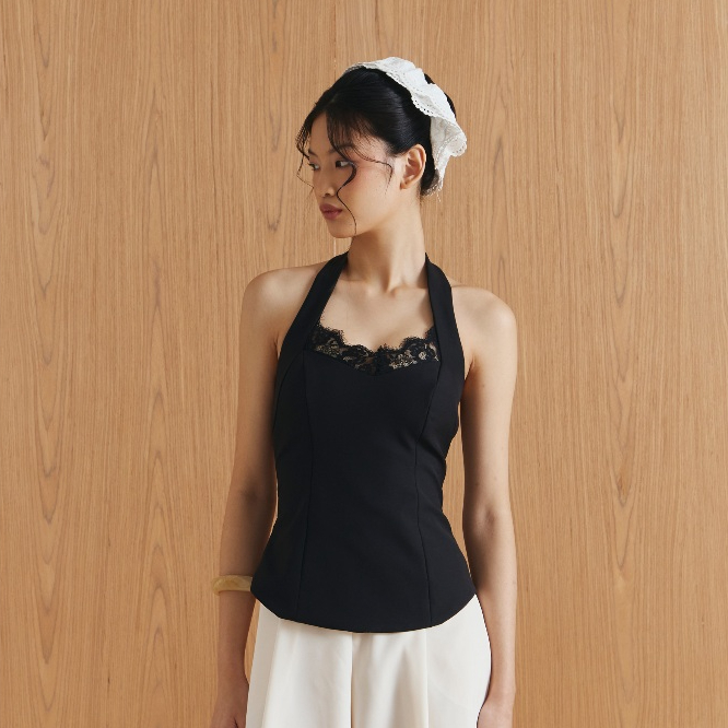 Jual Nine Studio - Lumi Top in Black | Shopee Indonesia