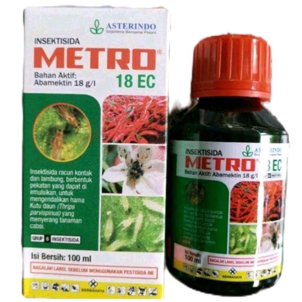 Jual Metro 18 EC 100 ml, Obat pengendali hama, ampuh kendalikan hama ...