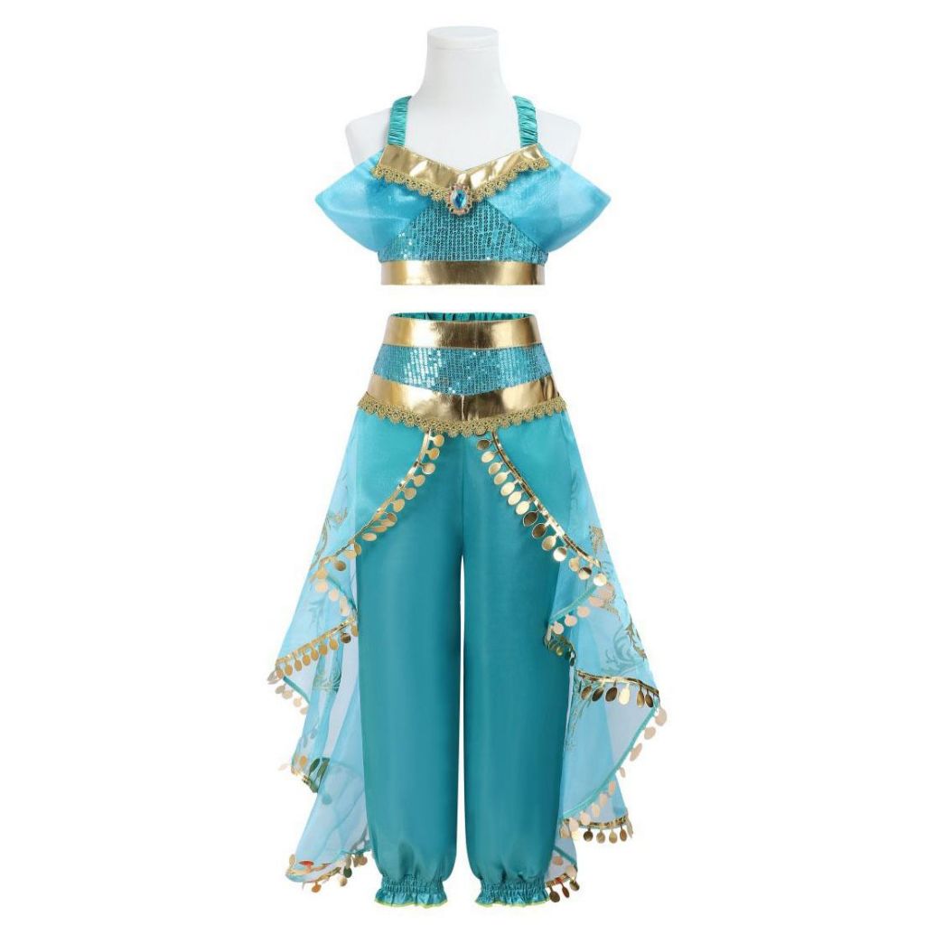 Jual KOSTUM PRINCESS BAJU JASMINE ALADDIN ANAK PRINCES JASMIN ONESIE ...