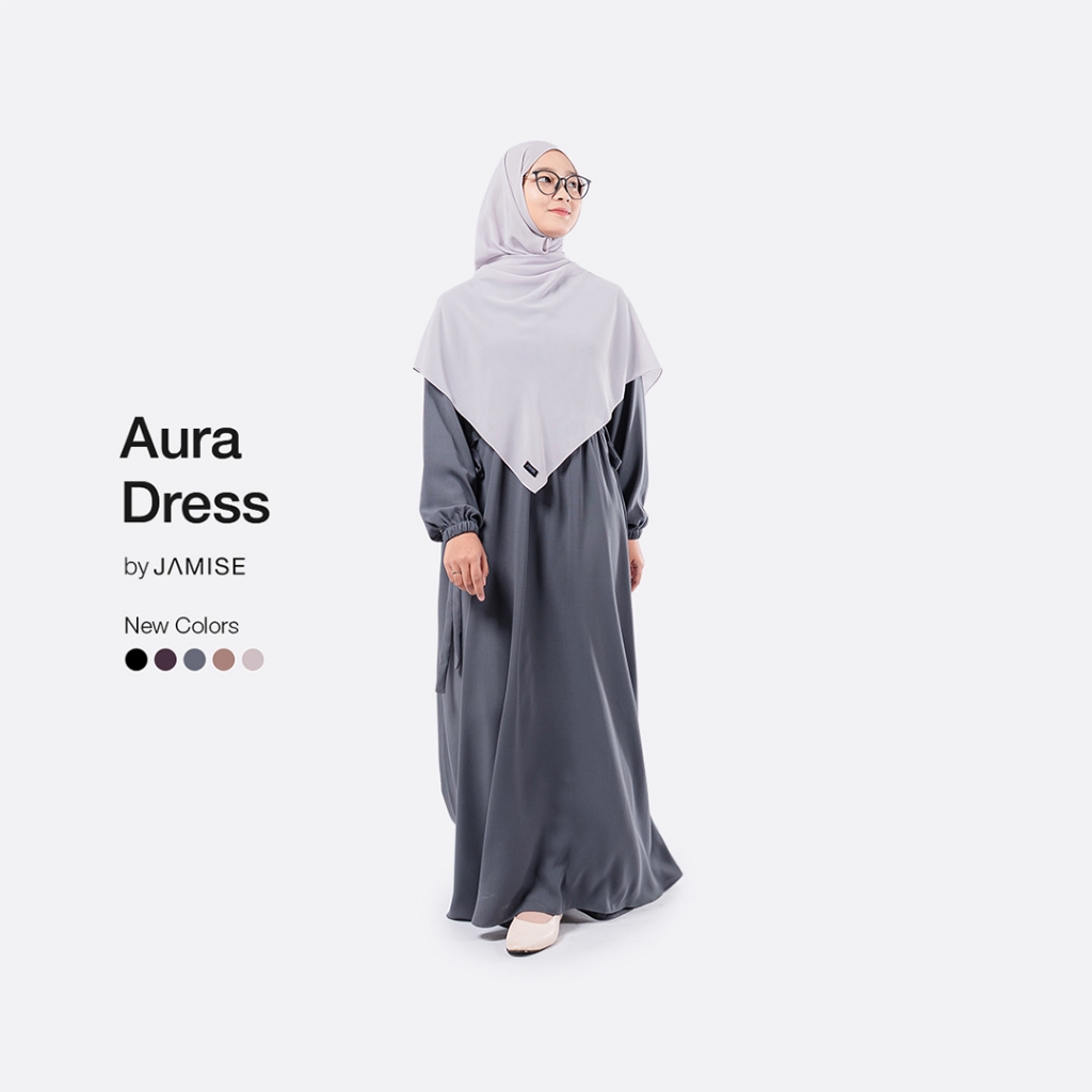 Jual Jamise | Aura Dress New Color II - Tali Pinggang | Shopee Indonesia