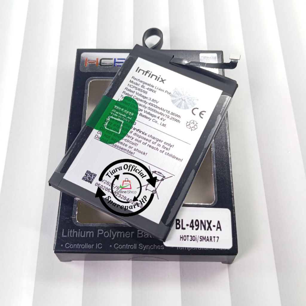Jual Original 100℅ HCB Baterai Batre Hp Infinix Smart 7 / Smart 8 ...