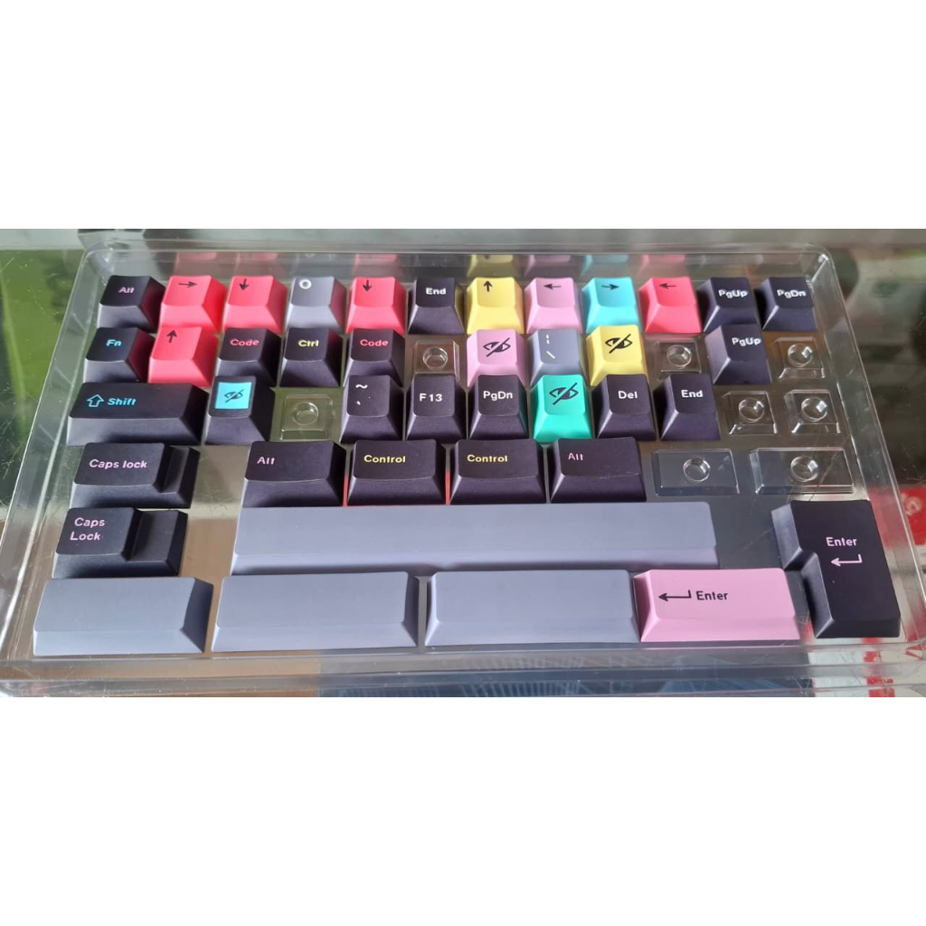 Jual Keycaps Dracula V2.0 PBT Dye-Sub (GMK Dracula V2.0 Clone) | Shopee ...