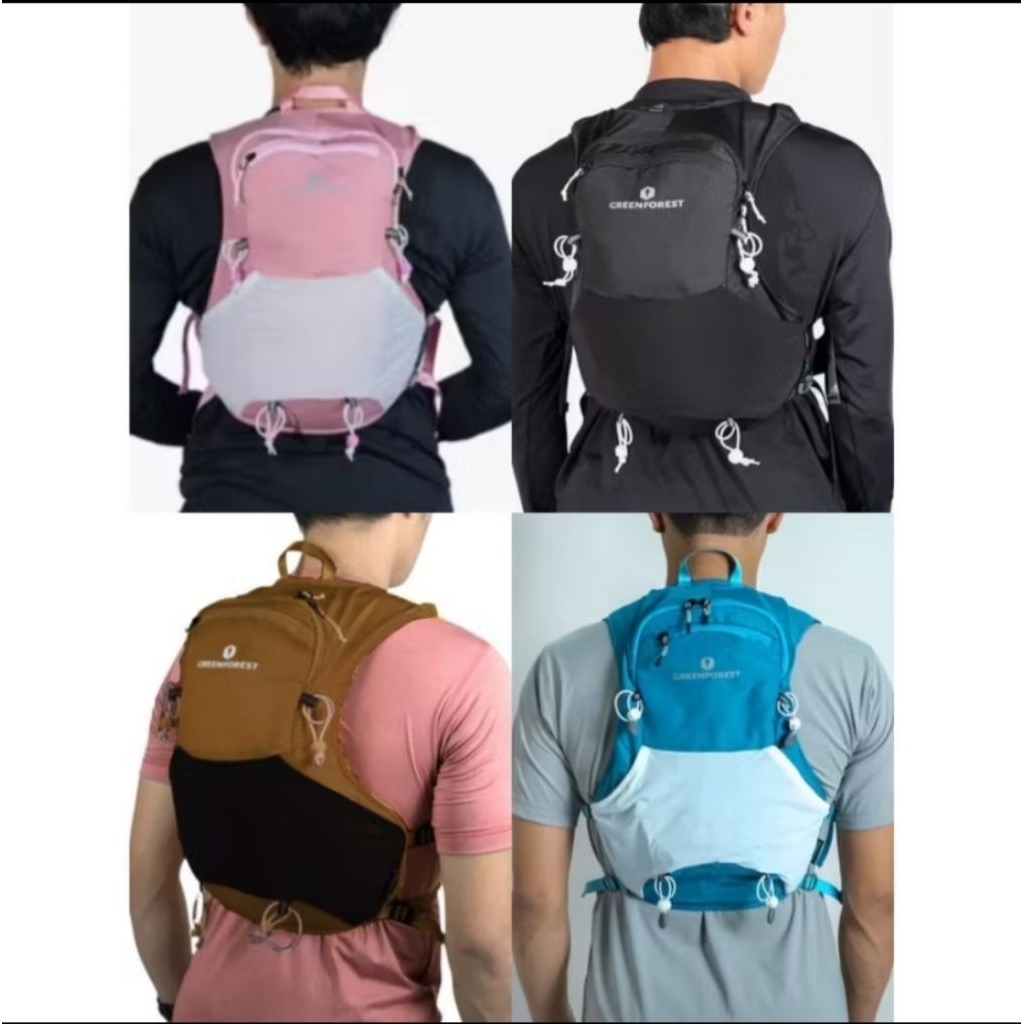 Jual Hydropack Greenforest Arvensis 10L Hydration Pack Tas Running ...