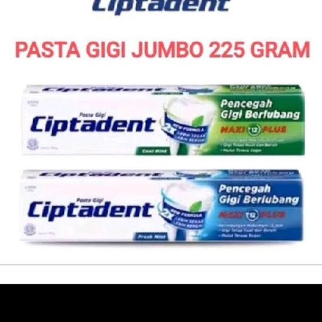 Jual CIPTADENT Pasta Gigi 225gr | Shopee Indonesia