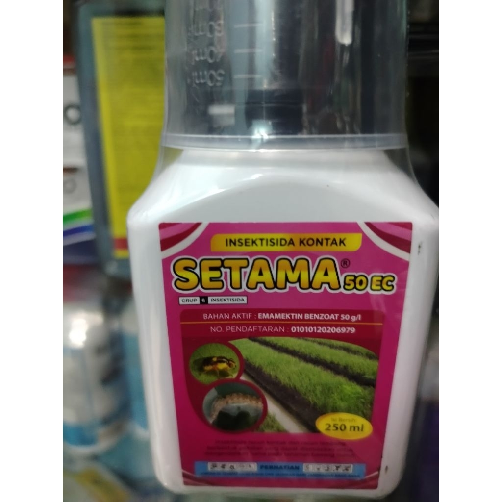 Jual INSEKTISIDA SETAMA 50EC 250ML, PEMBASMI ULAT BAWANG MERAH, SUNDEP ...