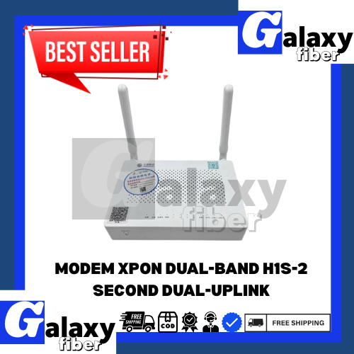 Jual Paket Hemat 10PCS XPON H1S-2 Dual Band WiFi 2.4GHz & 5GHz ONT ONU ...