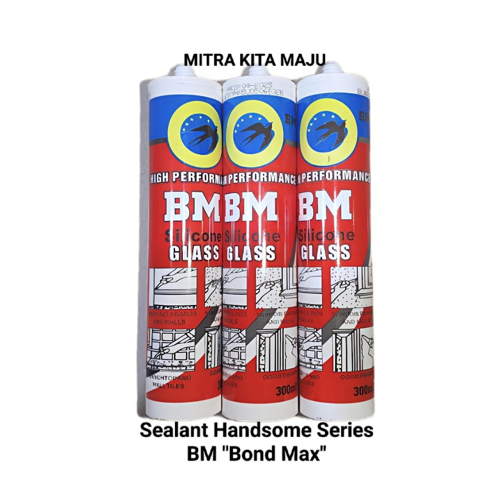 Jual LEM KACA BOTOL HANDSOME BM / SILICONE SEALANT ASAM HANDSOME BOND ...