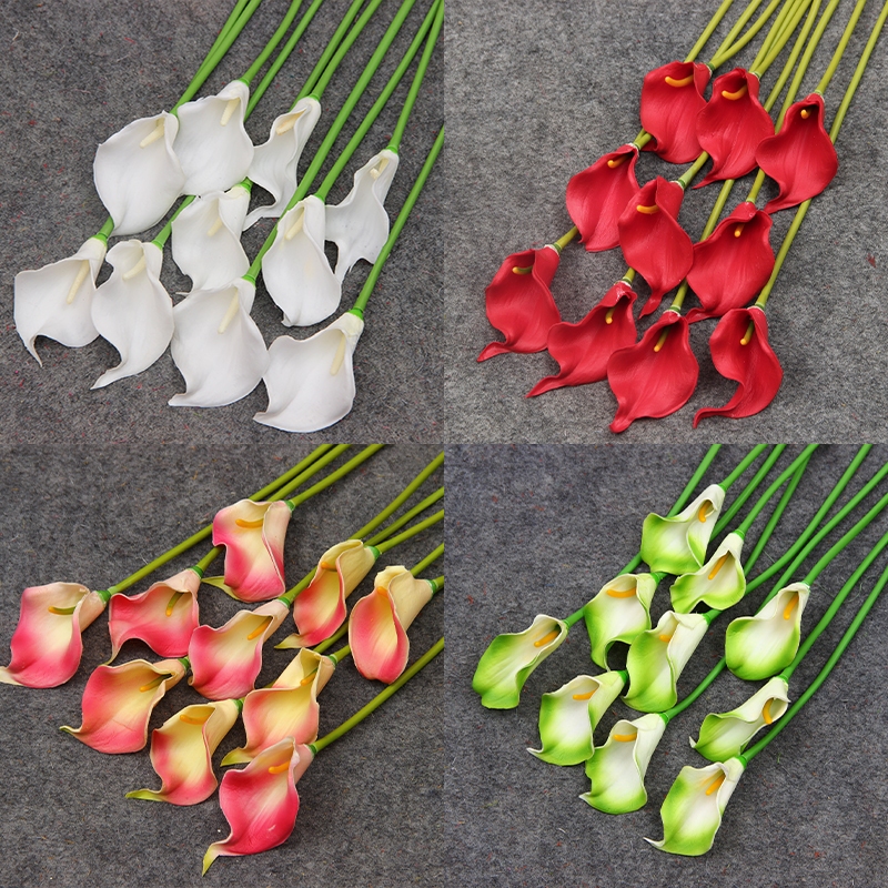 Jual Bunga Tiruan Calla Lily & Tulip - Untuk Foto, Bunga Meja ...