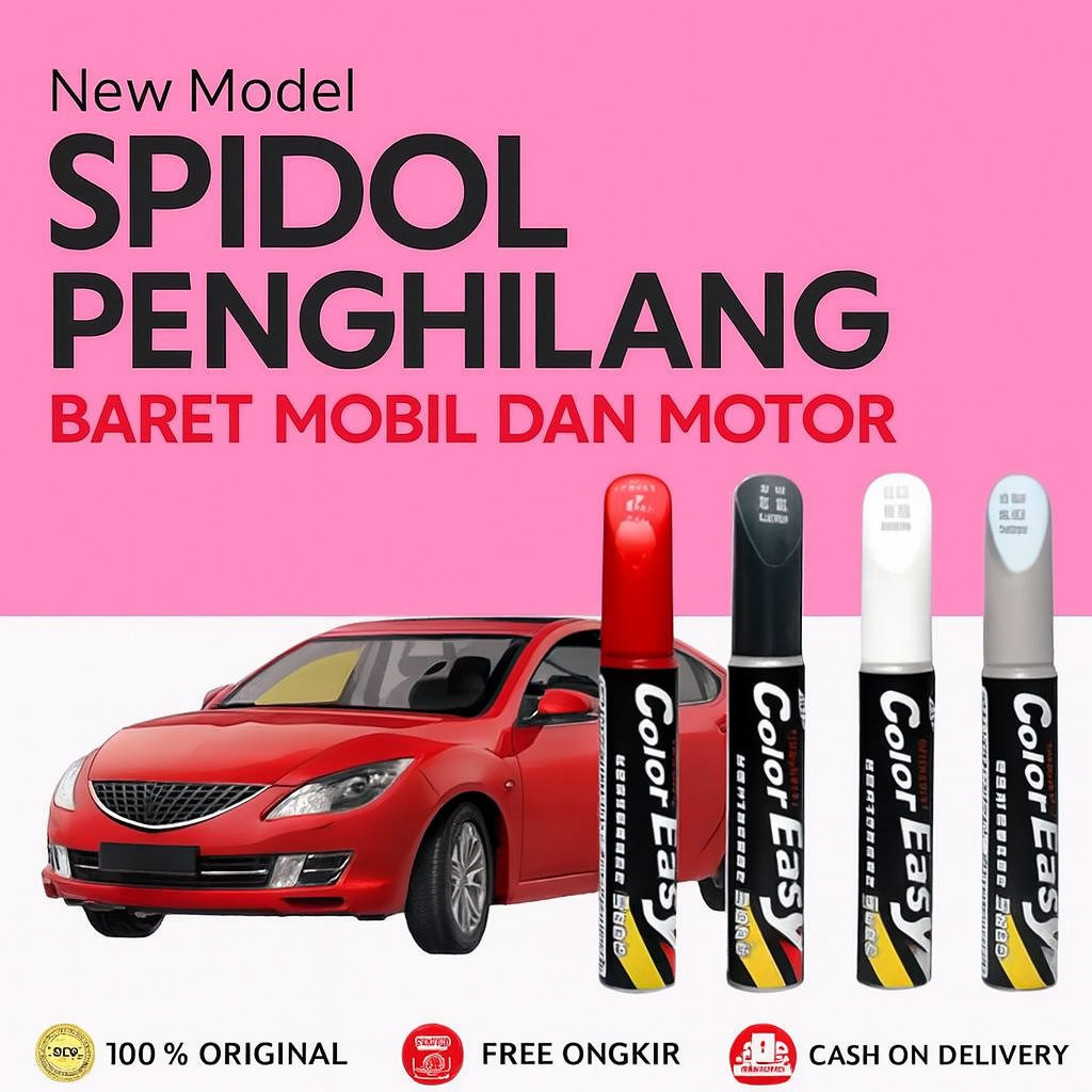 Jual Spidol Penghilang Baret Motor Mobil Color Easy Cat Lecet Mobil ...