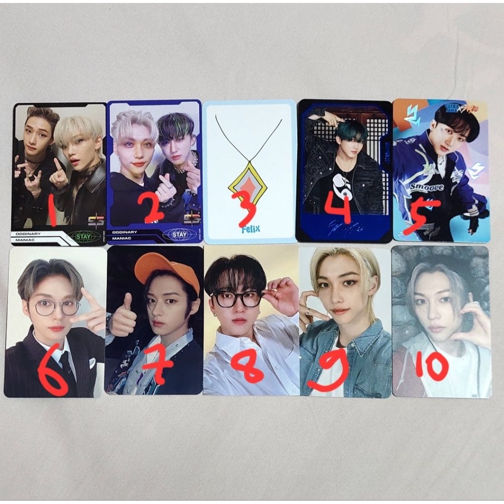 Jual [CLEARANCE SALE] STRAY KIDS OFFICIAL PHOTOCARD SKZ PC ODDINARY HOP 5-STAR LUCKY DRAW ROUND ...