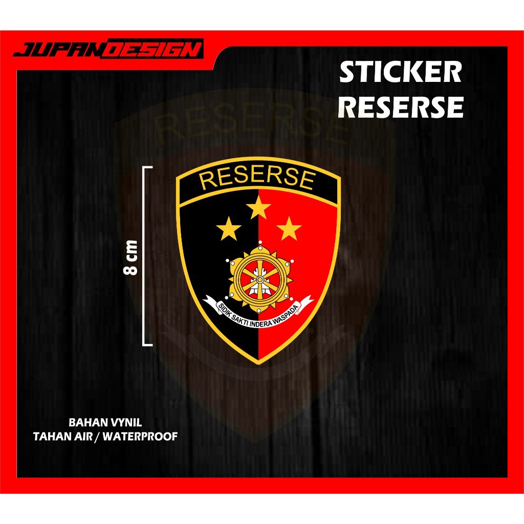 Jual JUPANDESIGN LOGO DAN TULISAN RESERSE UKURAN 8CM | Shopee Indonesia