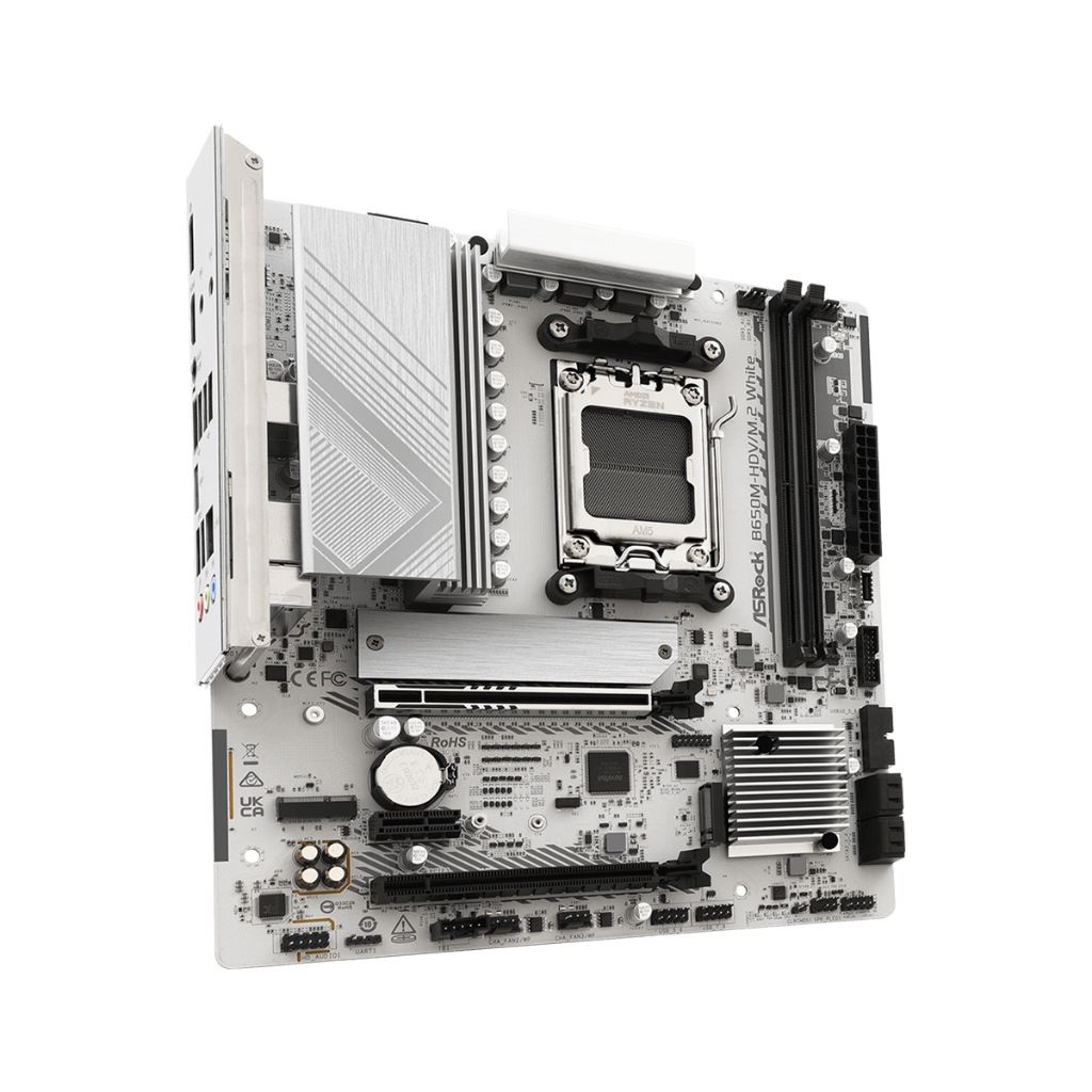 Jual ASRock B650M-HDV/M.2 WHITE(AM5, AMD B650, DDR5, USB3.2 Type-C ...