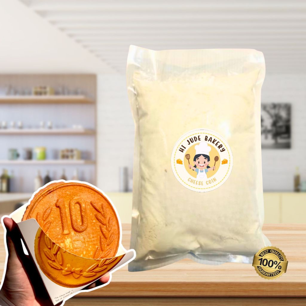 Jual Tepung Cheese Coin Premix Instant 1 KG | Hi Jude Bakery Korean ...