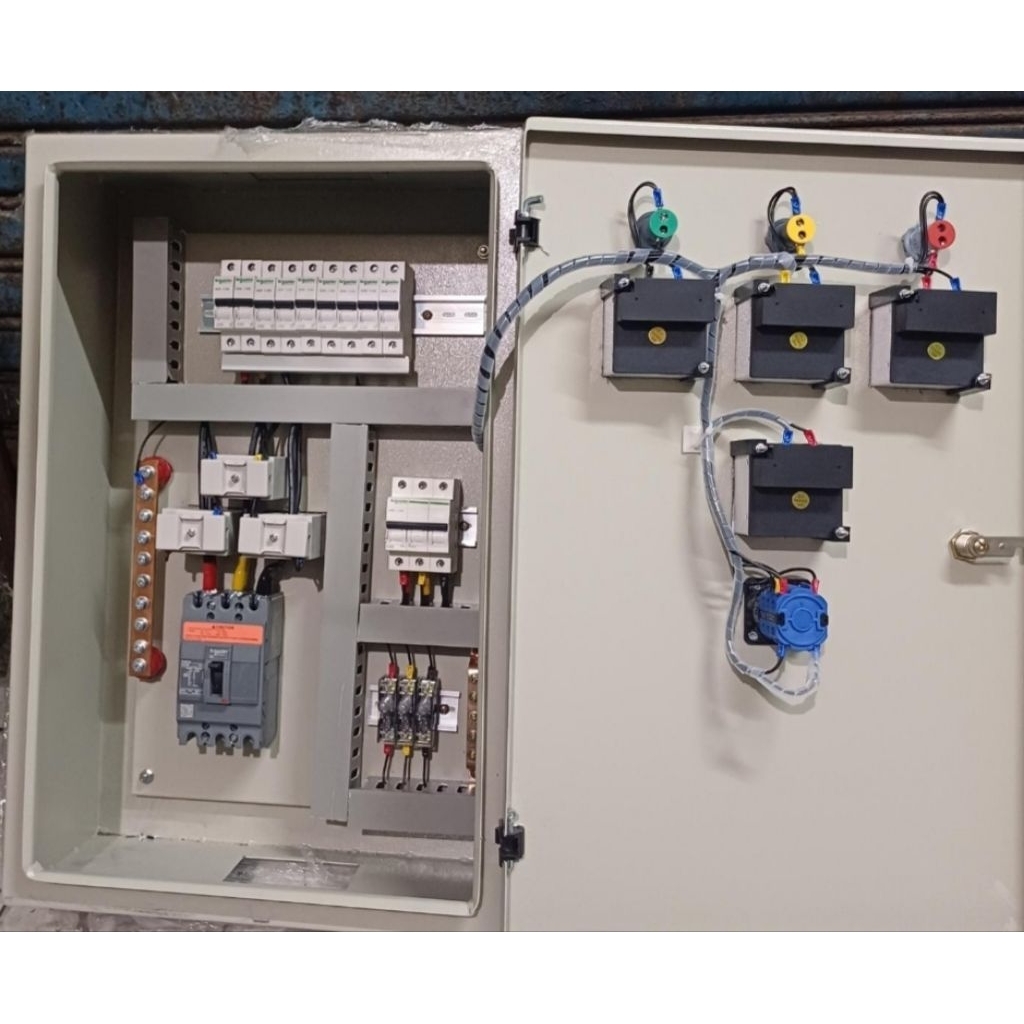 Jual Panel Distribusi 3Phass 50Amper Box 40X60 Indoor komplit amper ...