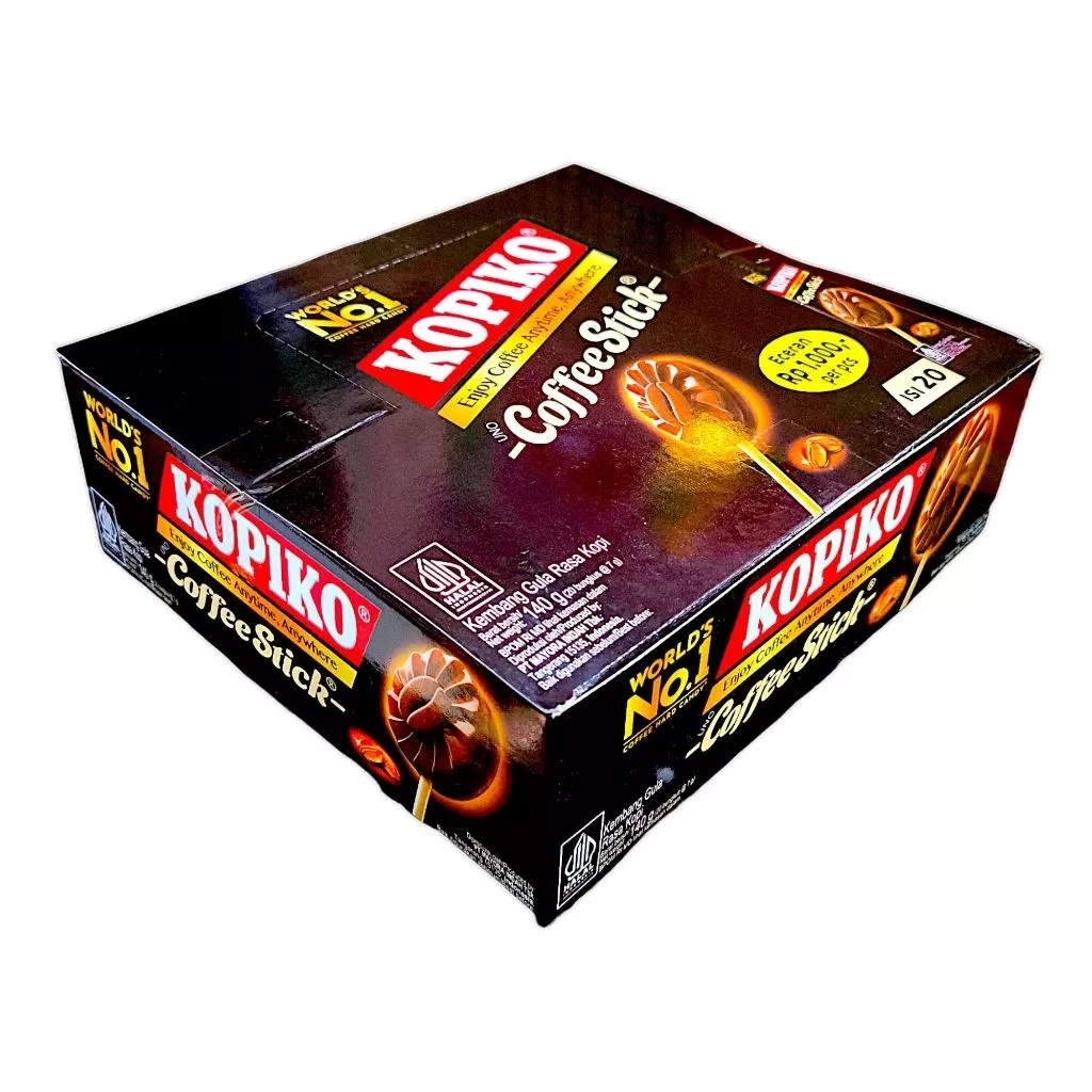Jual ( PERBOX ISI 20 BUNGKUS ) Permen KOPIKO COFFE STICK Candy Kembang ...