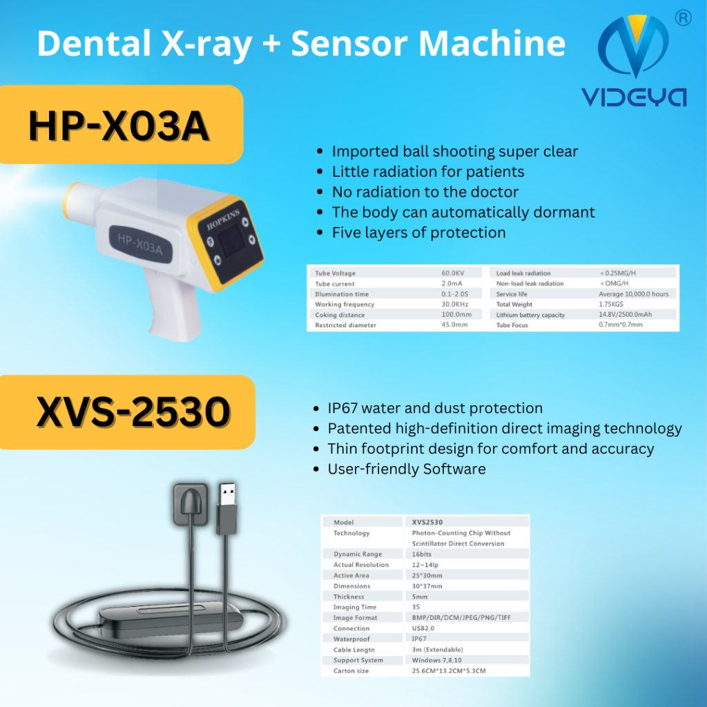 Jual Dental X ray + Dental Sensor / periapical portable Foto Rontgen ...