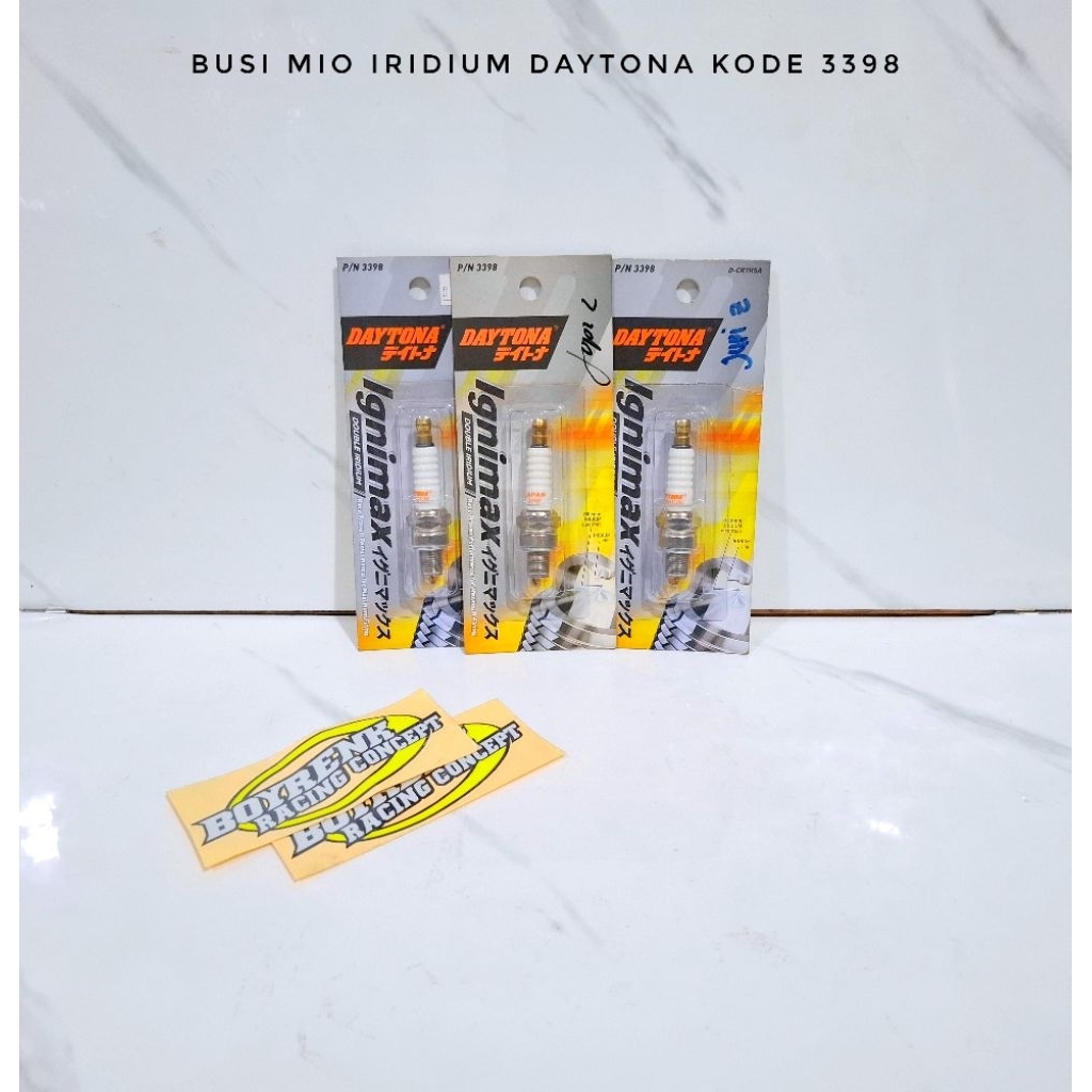 Jual BUSI RACING DAYTONA DOUBLE IRIDIUM CR6HSA MIO | MIO J | JUPITER Z ...
