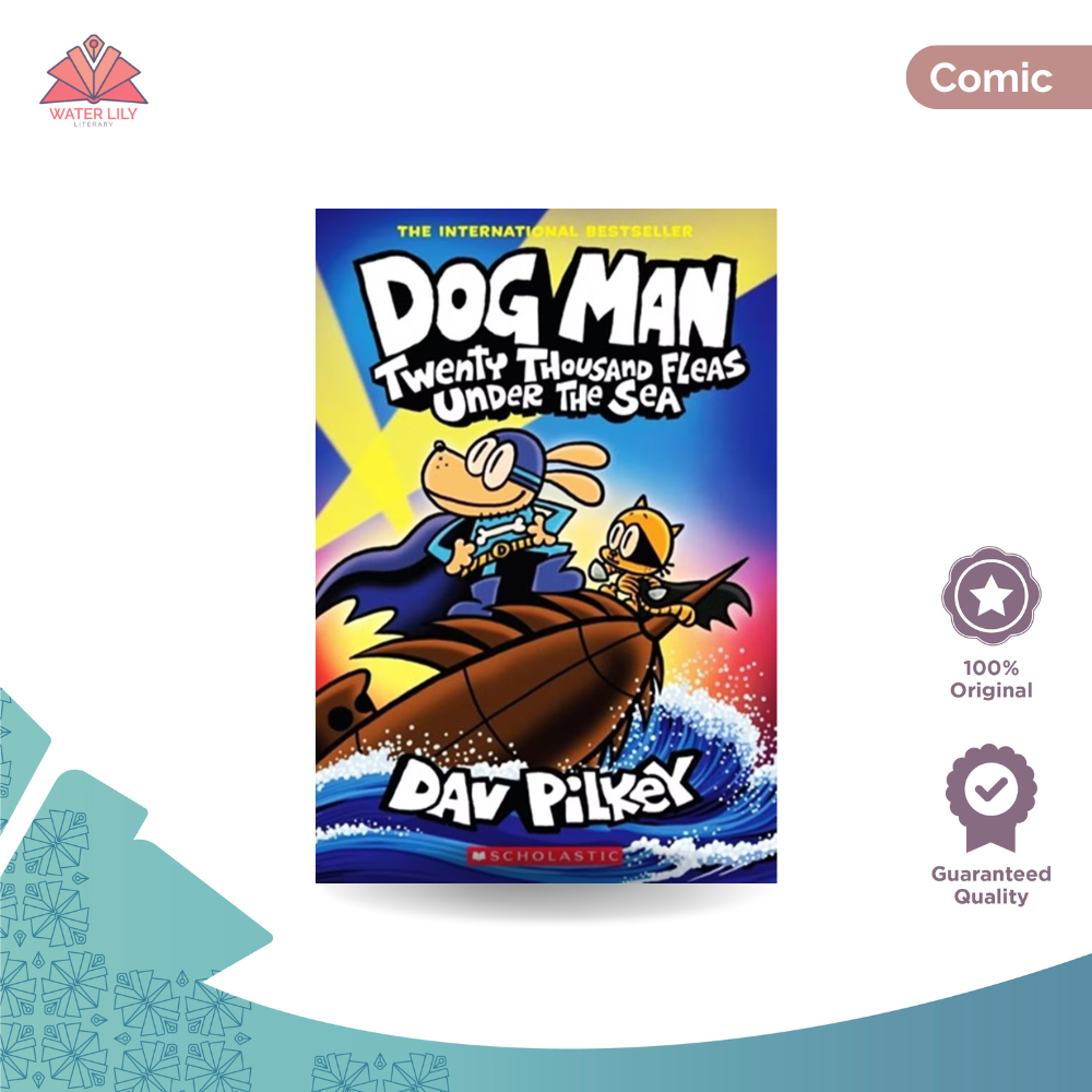 Jual Dog Man #11: Twenty Thousand Fleas Under the Sea by Dav Pilkey ...