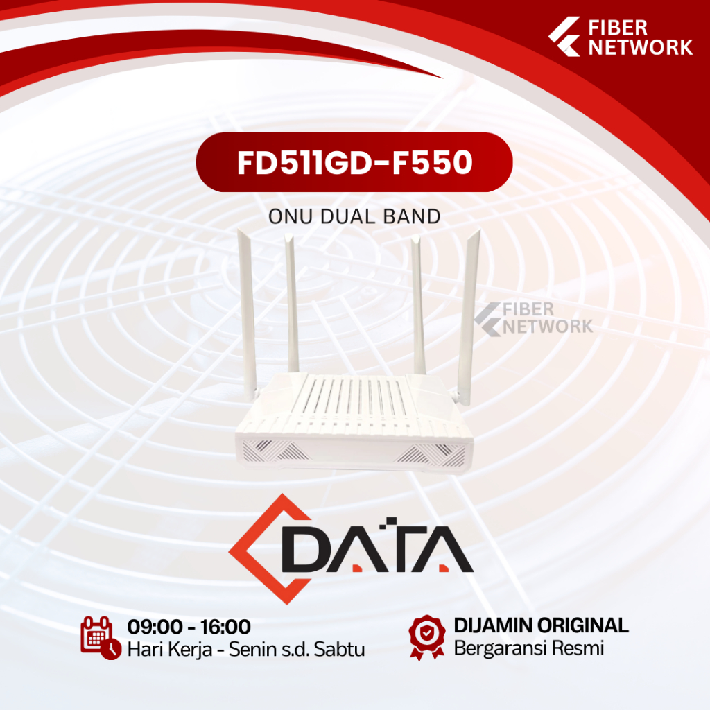 Jual CDATA FD511GD-F550 1port GE + Dual Band WIFI CDATA Modem XPON ONU ...