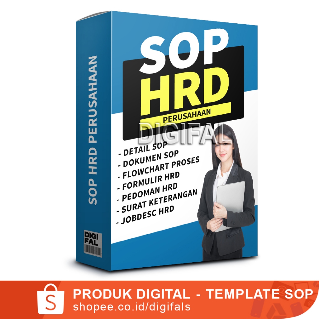 Jual SOP HRD PERUSAHAAN Lengkap dan Detail + Flowchart Proses + Form ...