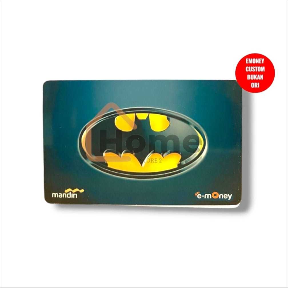 Jual KARTU ETOLL EMONEY MANDIRI CUSTOM - BATMAN LOGO | Shopee Indonesia