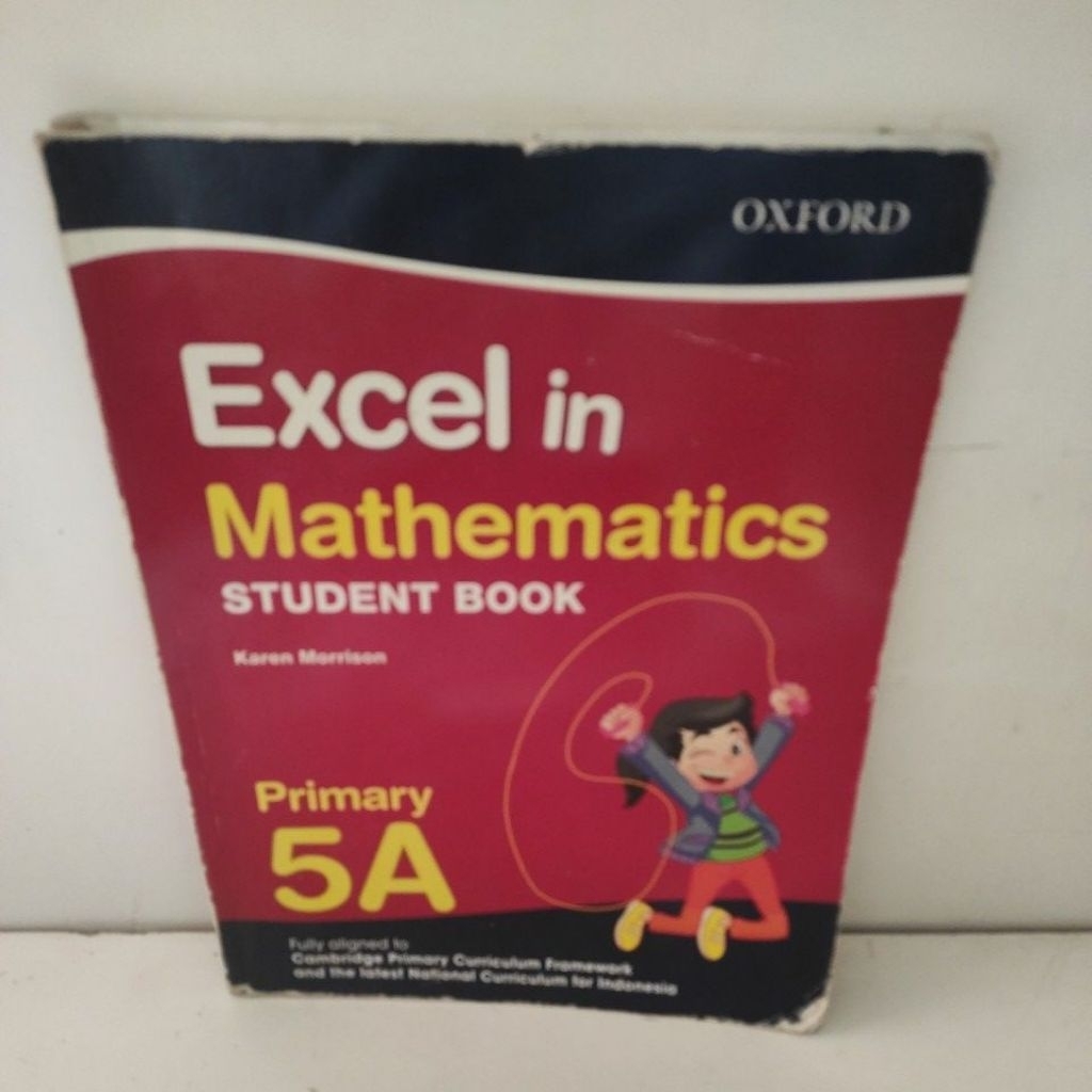 Jual EXCEL IN MATHEMATICS STUDENT BOOK PRIMARY 5A | Shopee Indonesia