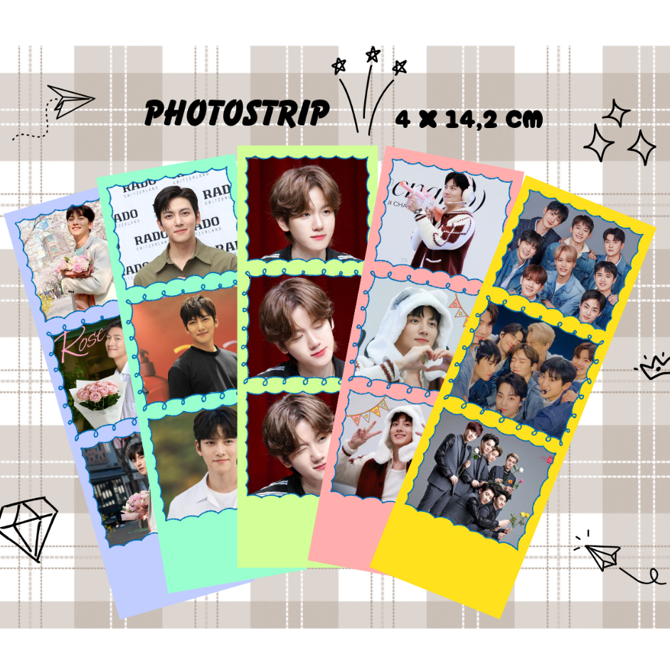Jual Photostrip Cetak Foto Strip Termurah uk. 15x5 Cm Bahan Photo ...