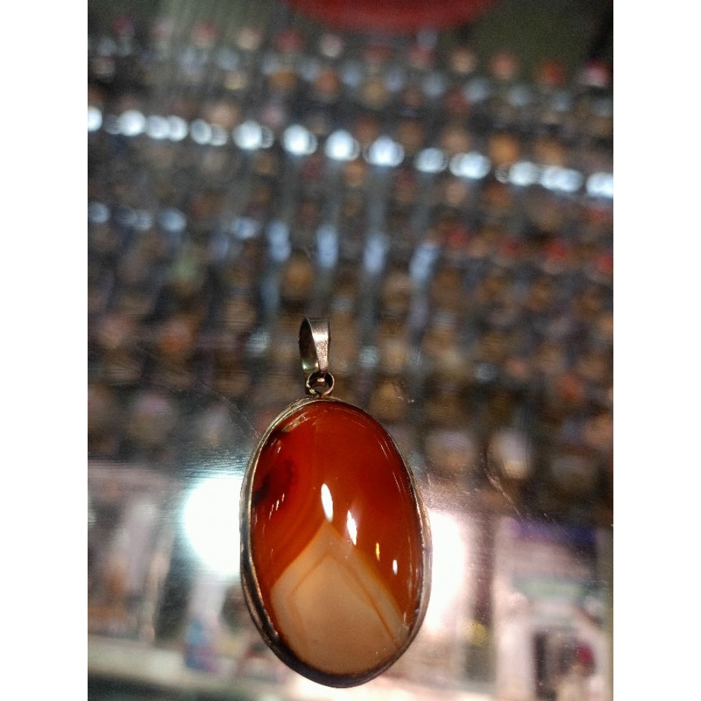 Jual Liontin batu sulaiman motif(natural) | Shopee Indonesia