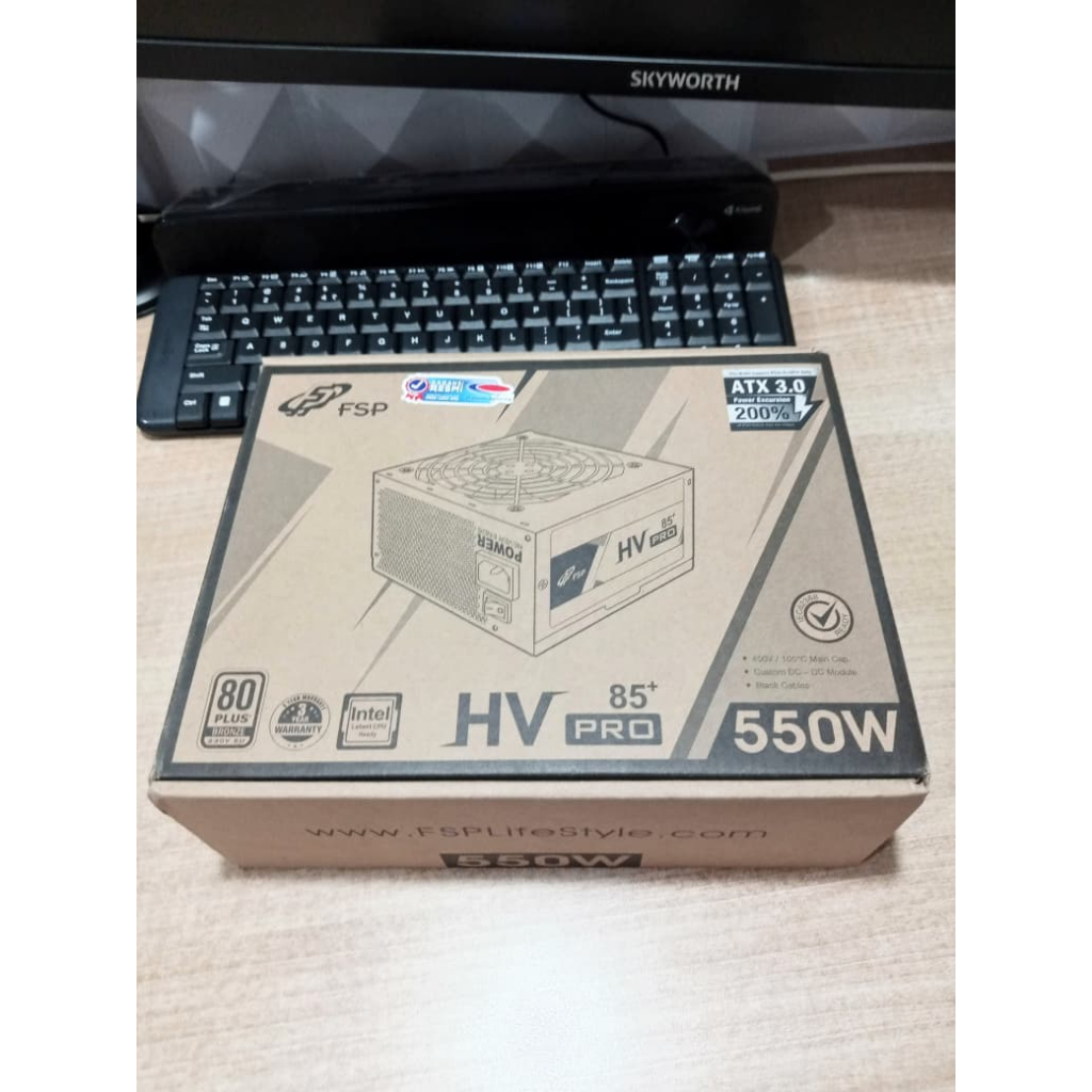 Jual PSU FSP HV PRO 550W 80+ BRONZE - Bekas | Shopee Indonesia