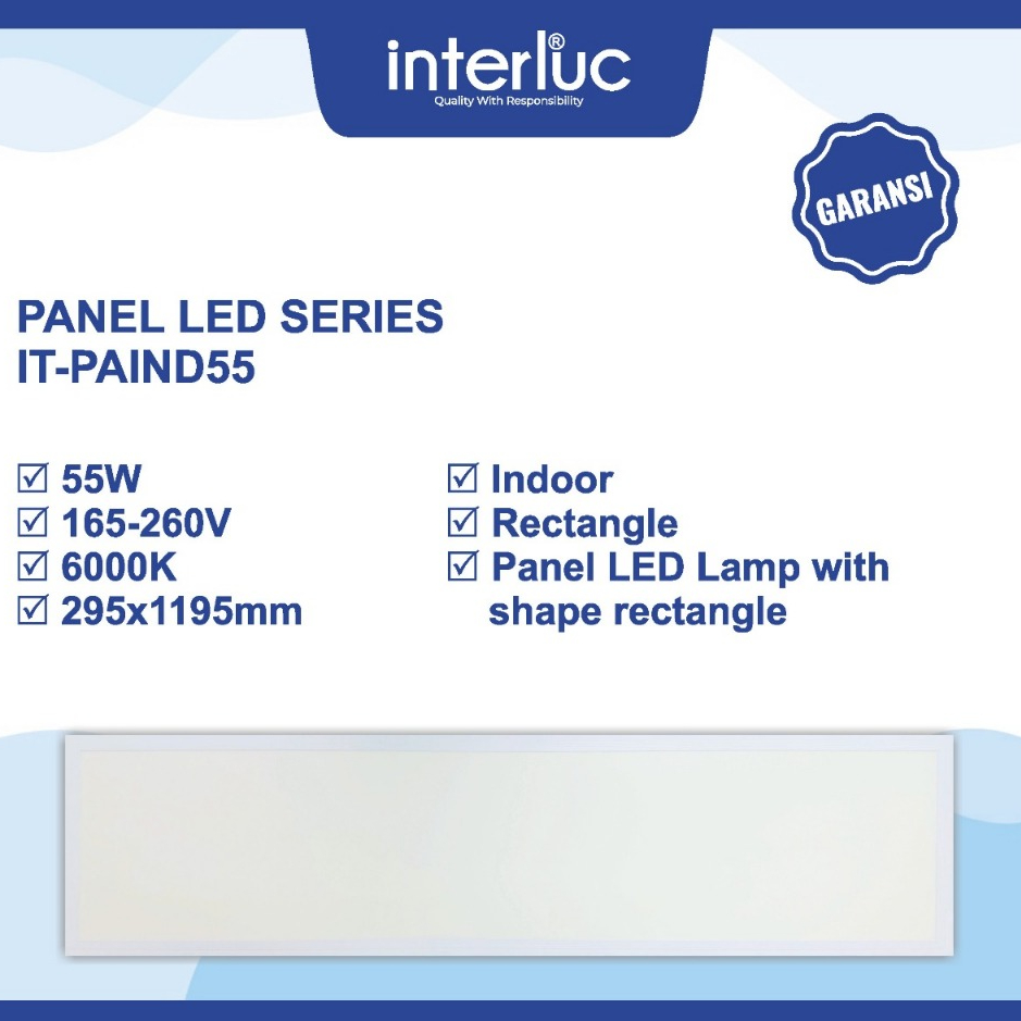 Jual Interluc Panel LED Series (Panel Plafon Persegi dan Persegi ...