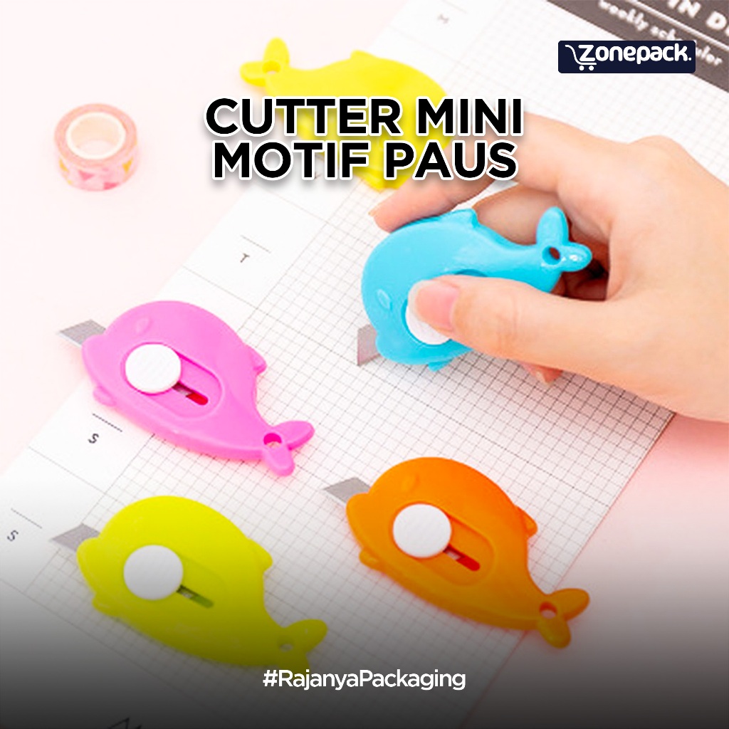 Jual Cutter Mini Bentuk Paus Dolphin Whale| Hand Cutter Mini Karakter ...