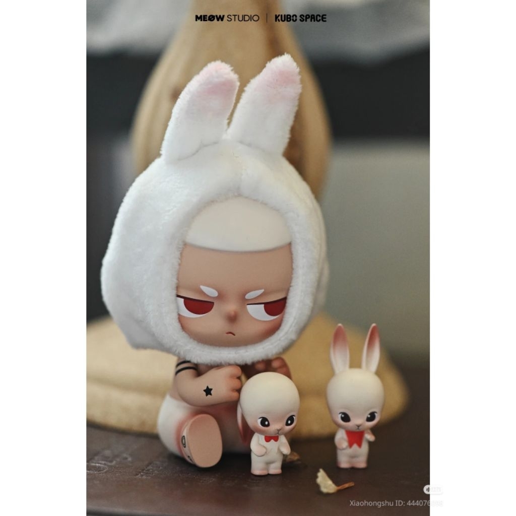 Jual POPMART Ori KUBO Little White Rabbit 9cm PM605 | Shopee Indonesia