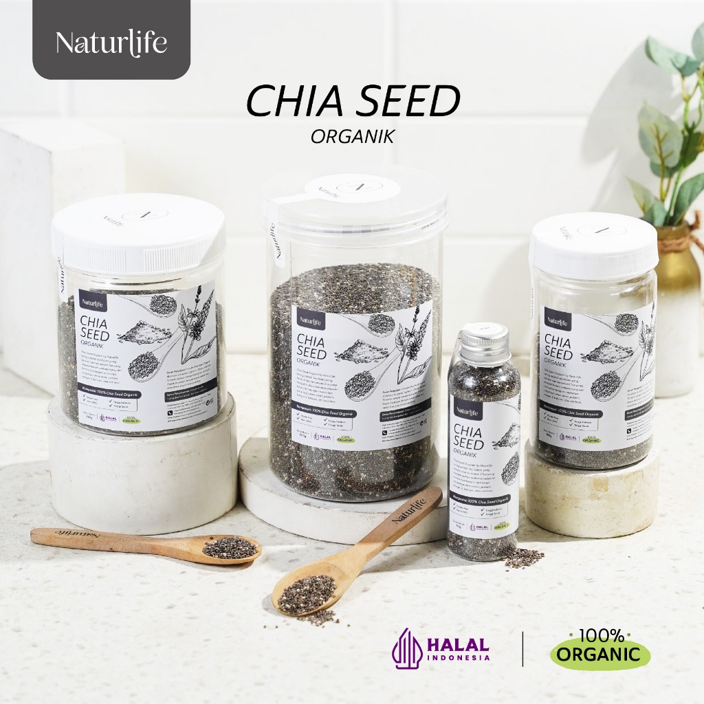Jual CHIA SEEDS UNTUK DIET DAN LEMON ORGANIC 1KG 250 GRAM 70 GRAM ...