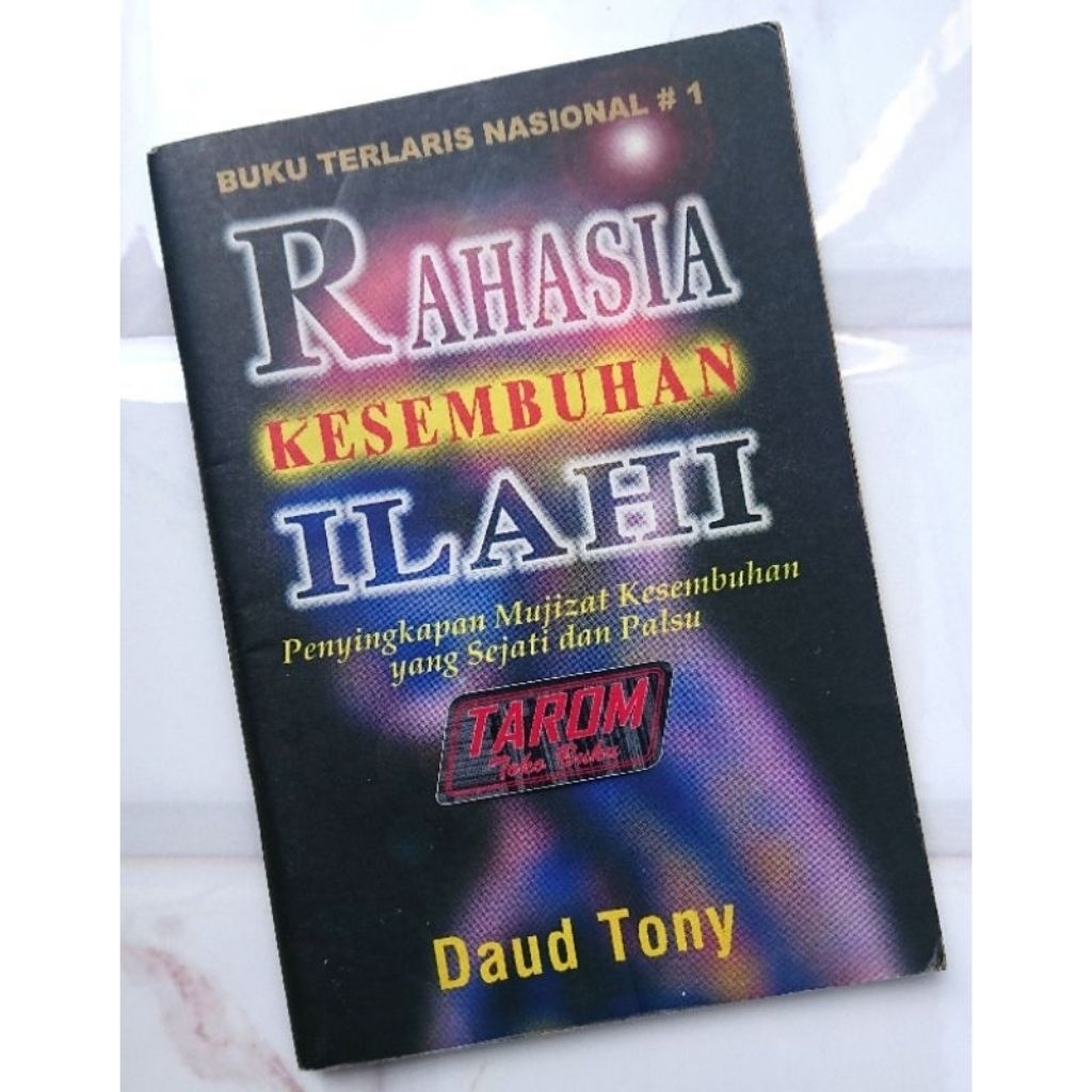 Jual RAHASIA KESEMBUHAN ILAHI : Daud Tony | Shopee Indonesia