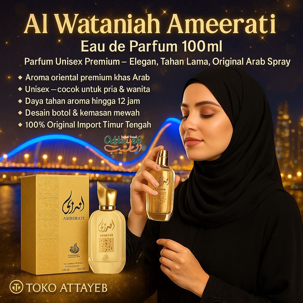 Jual Al Wataniah Ameerati Eau de Parfum 100ml | Parfum Unisex Premium ...