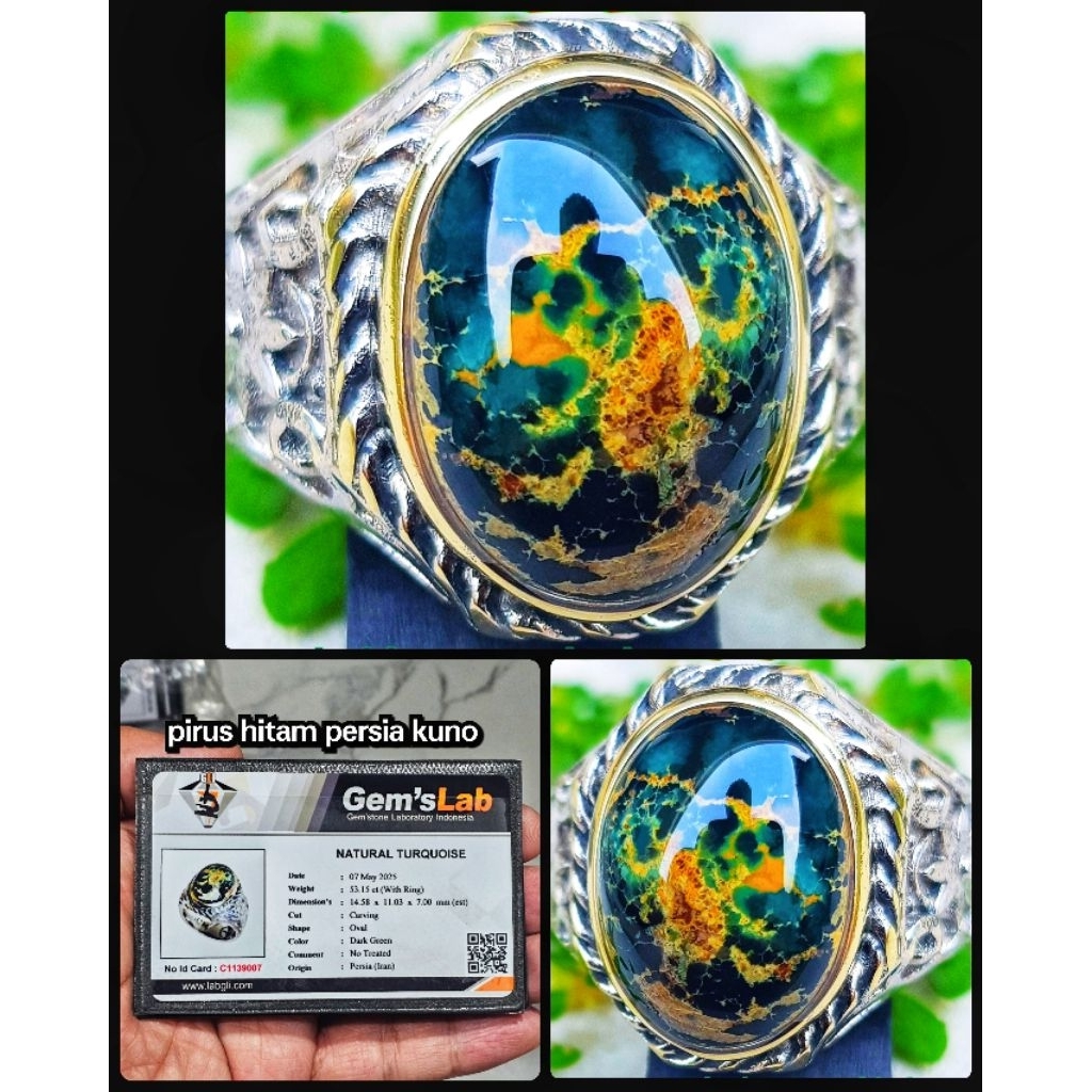 Jual natural pirus hitam sakral kuno asli persia antik | Shopee Indonesia