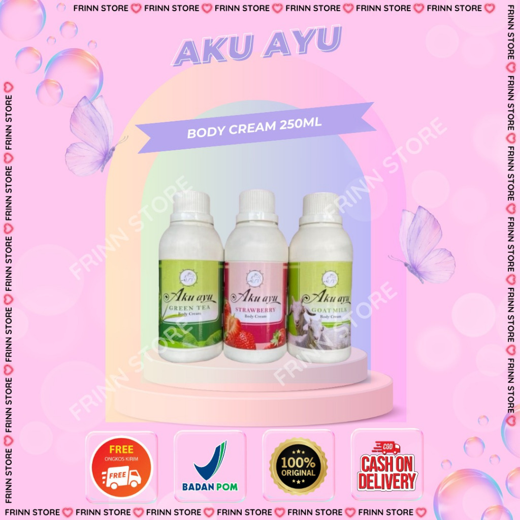 Jual AKU AYU - BODY CREAM 250ML ALL VARIANT | Shopee Indonesia