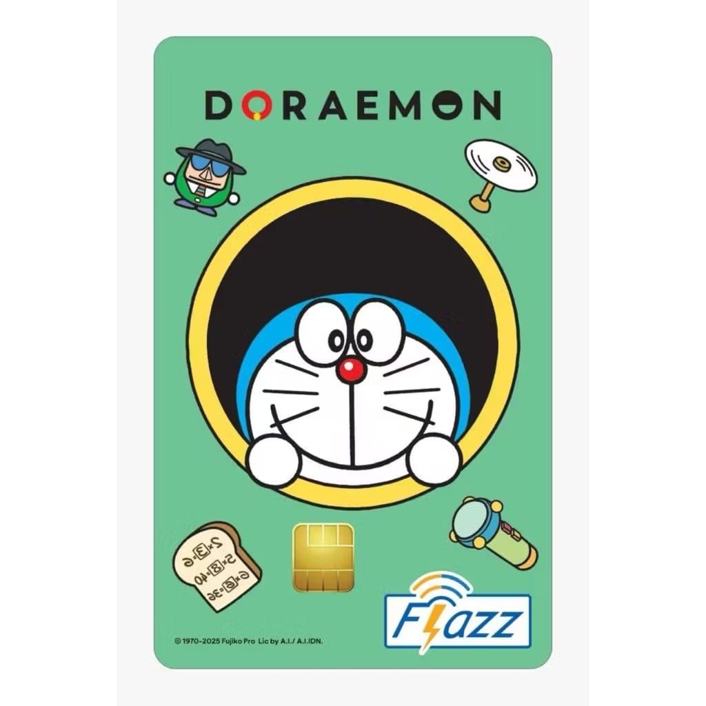 Jual Kartu Flazz edisi Doraemon Hide Seek 4 GEN 2 | Shopee Indonesia