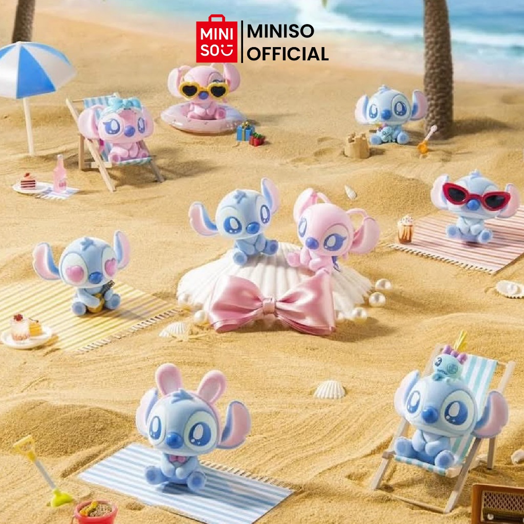Jual MINISO TOY - Miniso x Disney Stitch Confession Flocked Surprise ...
