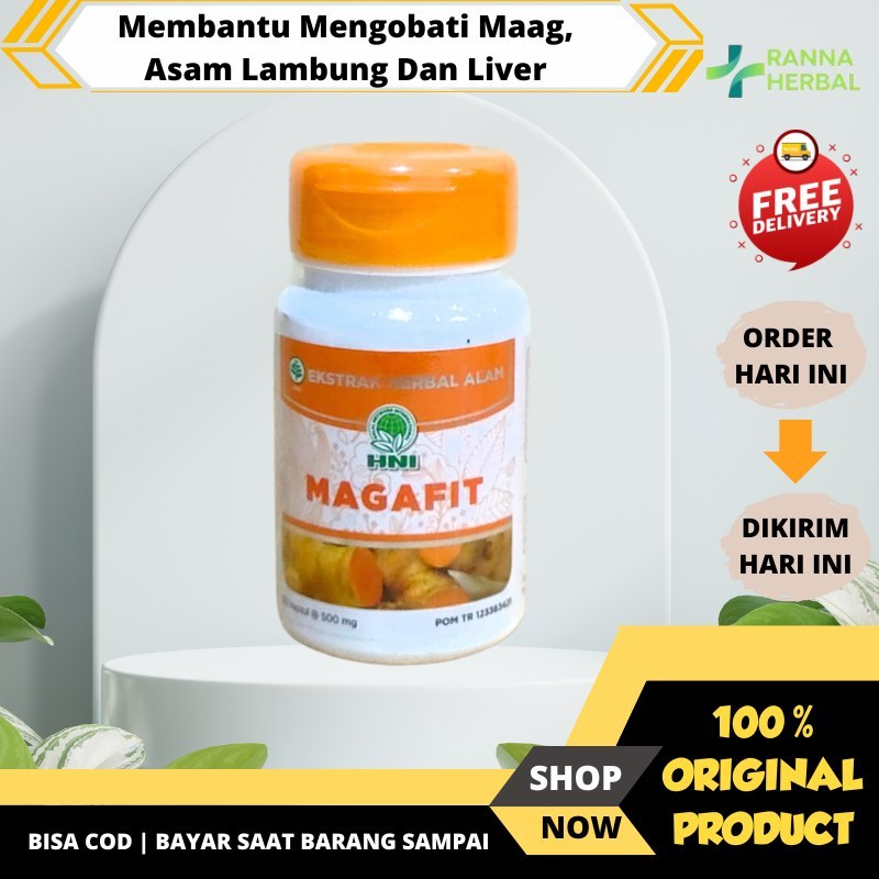 Jual Magafit HNI | Kapsul Kuyit Temulawak Mengatasi Maag, GERD, Asam ...