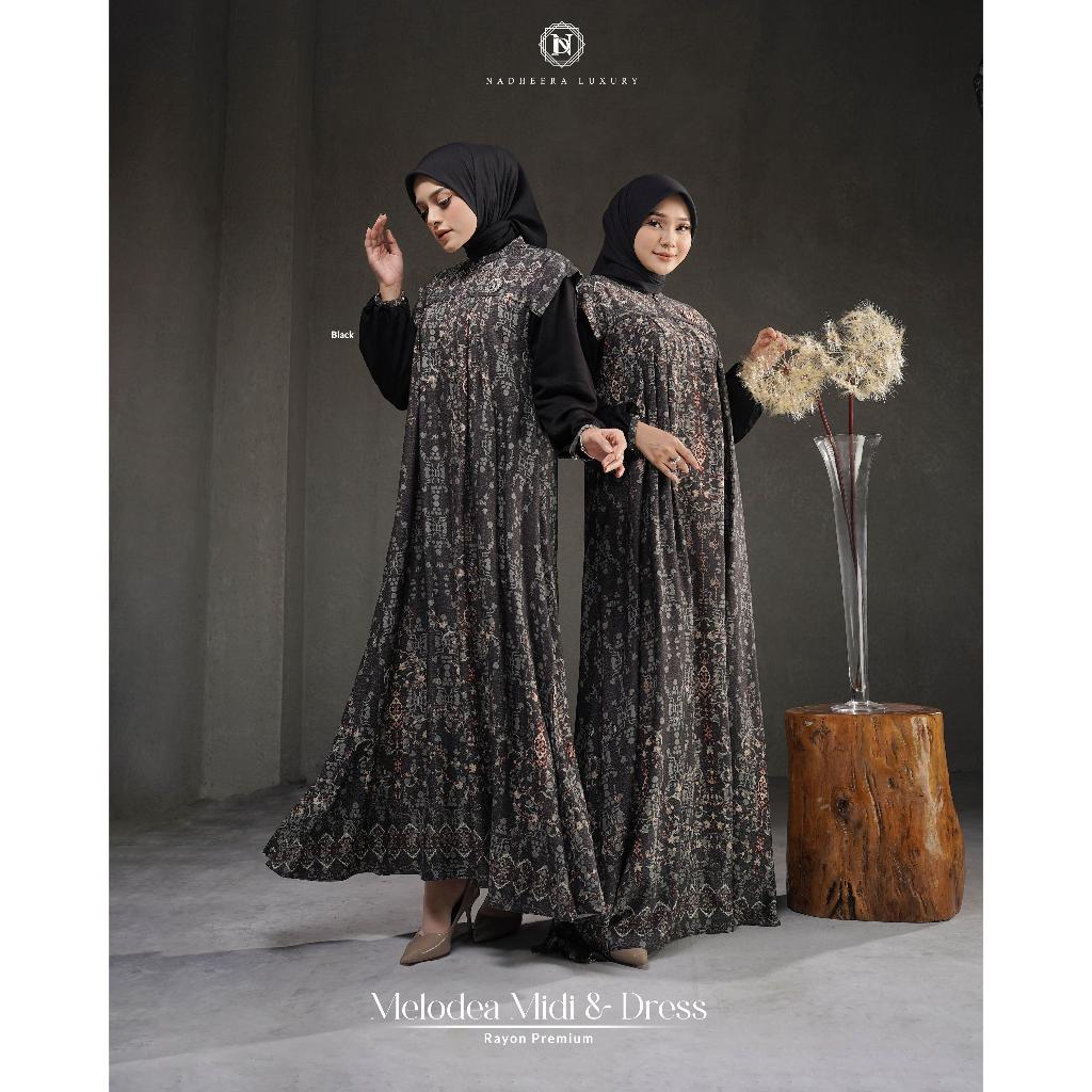 Jual Melodea Dress & Midi Dress ORI by Nadheera Luxury | Shopee Indonesia