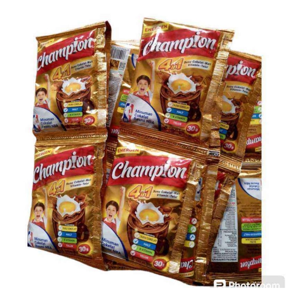 Jual Energen Champion Minuman Coklat Isi 10 Sachet | Shopee Indonesia