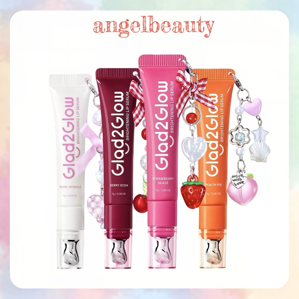 Jual Glad2Glow Brightening Lip Serum 7g Mencerahkan Melembabkan dan ...