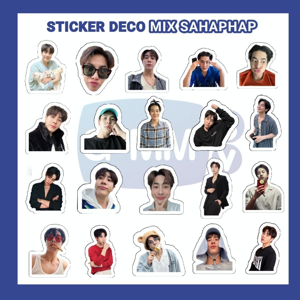 Jual Sticker Deco (GMMTV) MIX SAHAPHAP | Shopee Indonesia