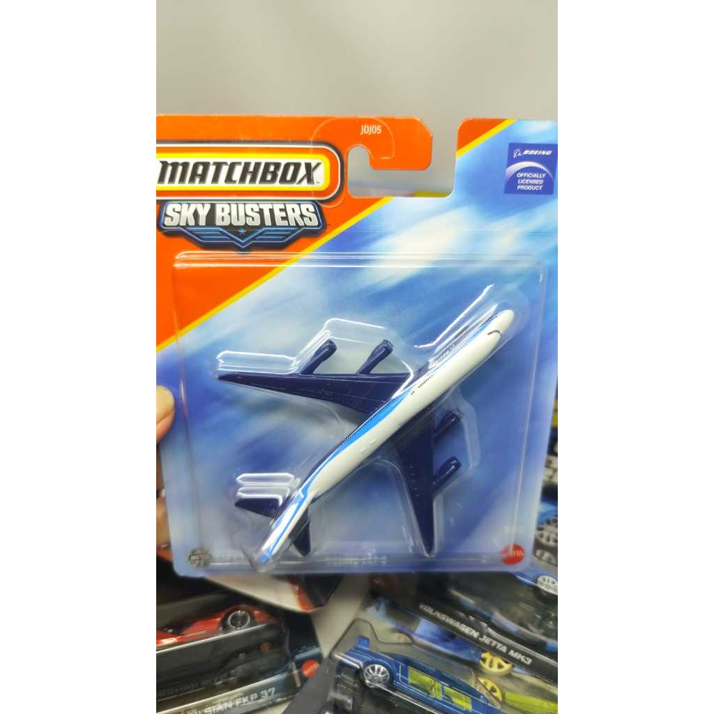 Jual Matchbox Skybusters - Boeing 747-8 - Diecast Pesawat Boeing 747 ...