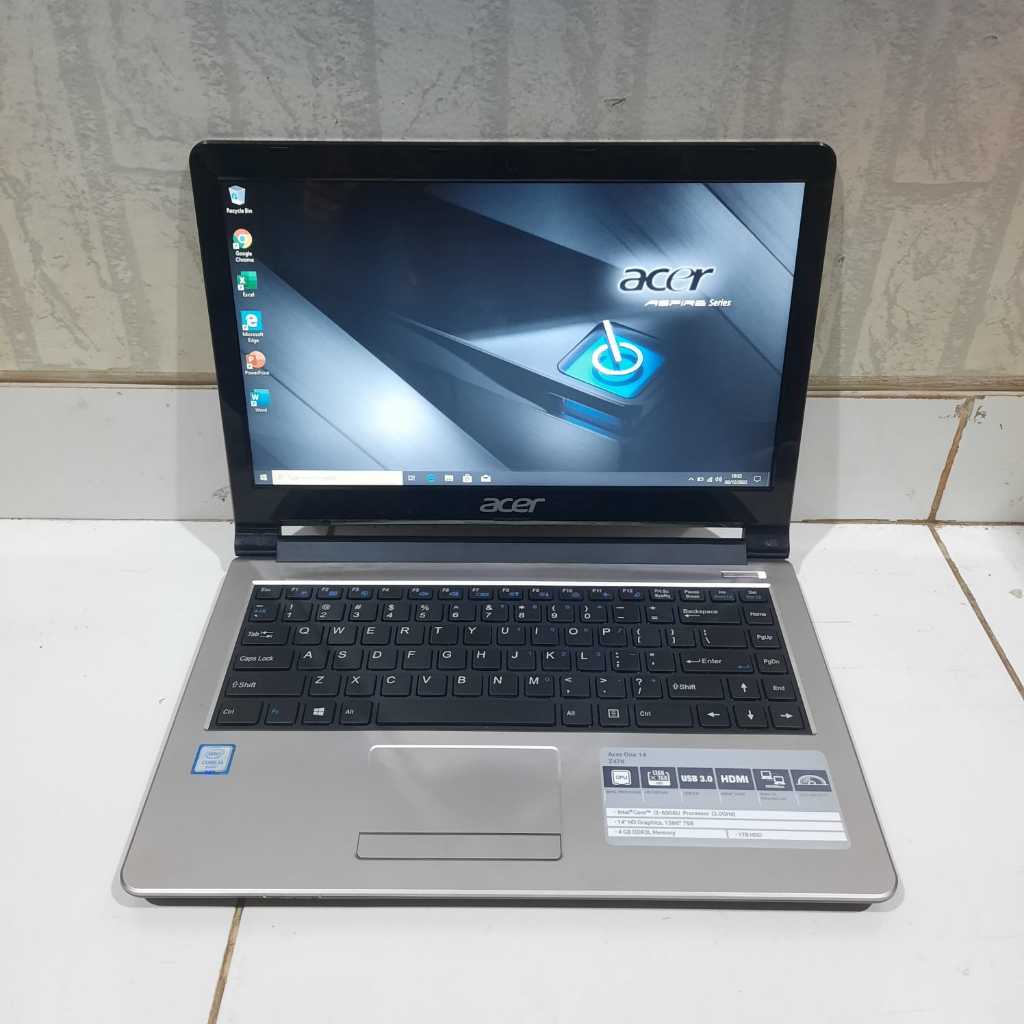 Jual Laptop Acer One 14 Z476, Core i3-6006U, Gen 7th, HD Graphics 520 ...