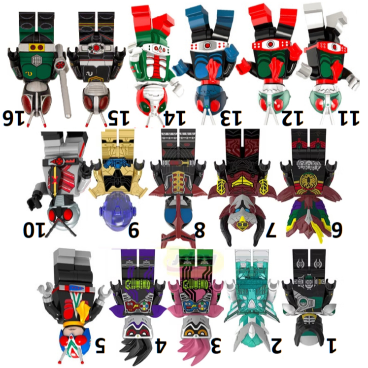 Jual Kamen Rider Black RX Kotaro First 2 V3 X Sakurajima First 2 V3 X ...